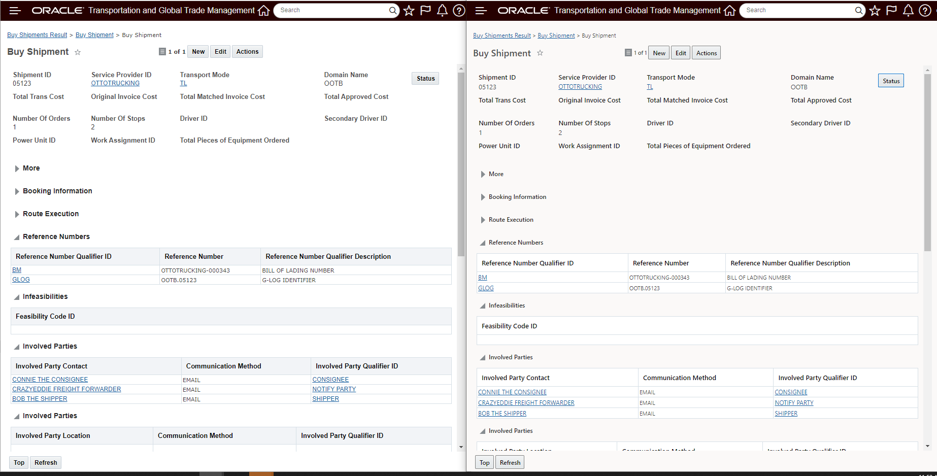 Oracle Fusion Cloud Global Trade Management 23A What's New