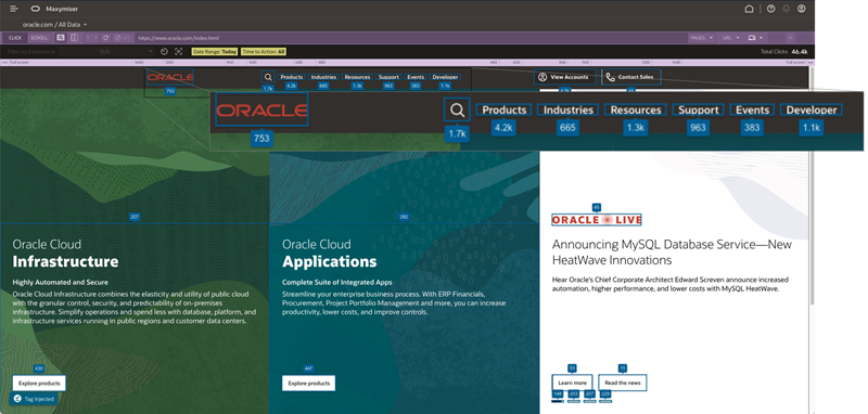 Oracle Maxymiser 21C What's New