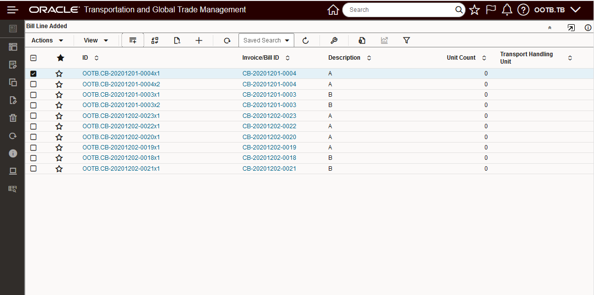 Oracle Fusion Cloud Transportation Management 23A What's New