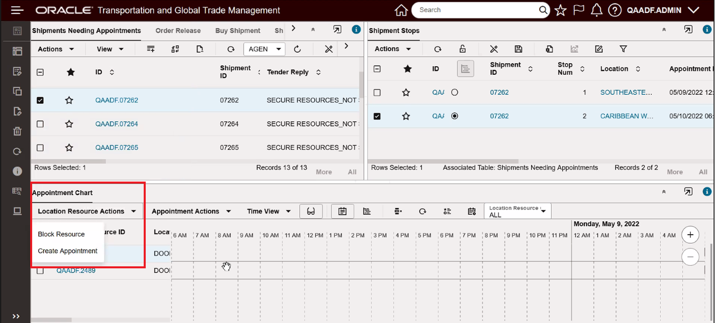 Oracle Fusion Cloud Transportation Management 23A What's New