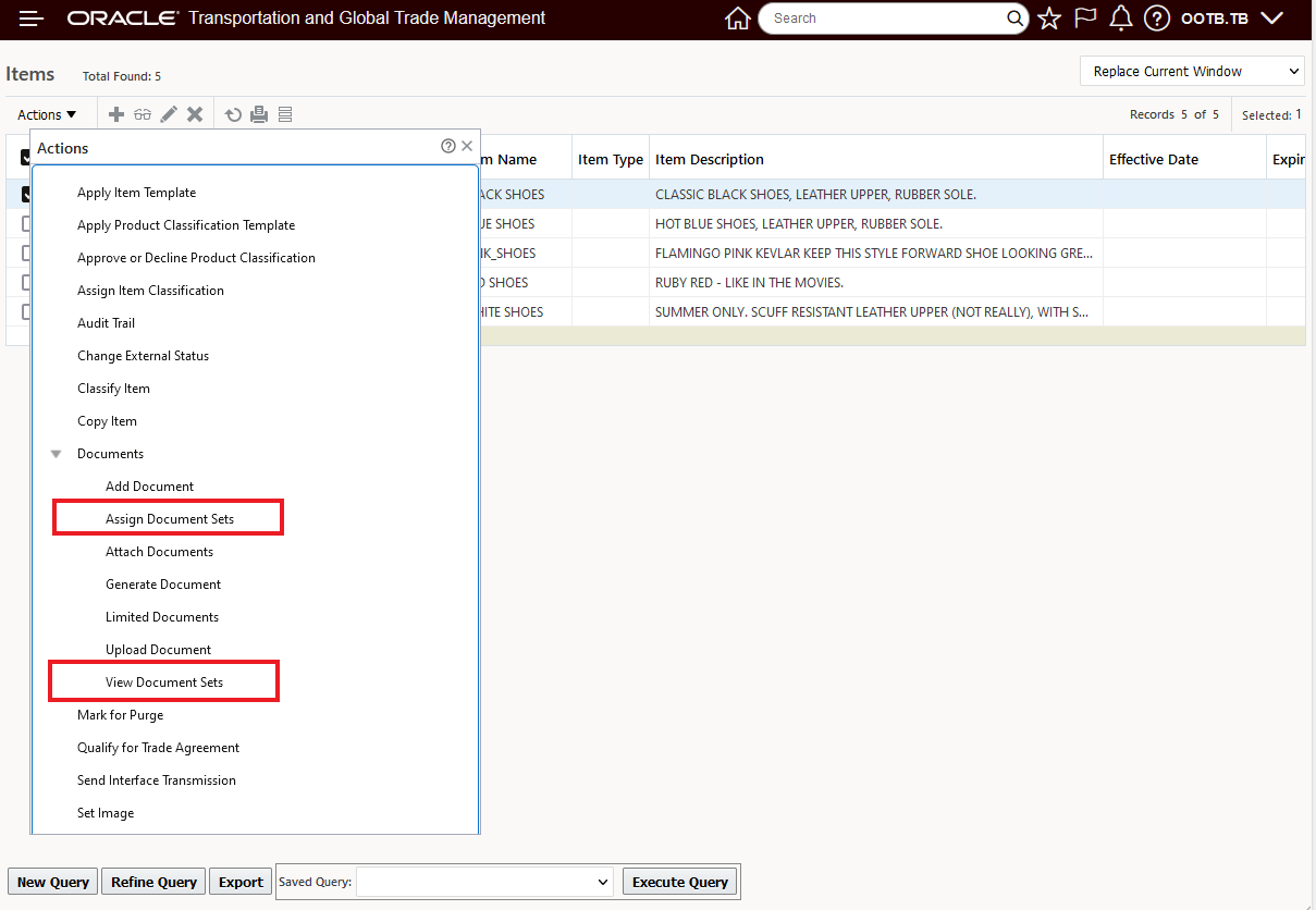 Oracle Fusion Cloud Transportation Management 23A What's New
