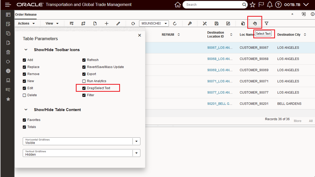Oracle Fusion Cloud Transportation Management 23C What's New