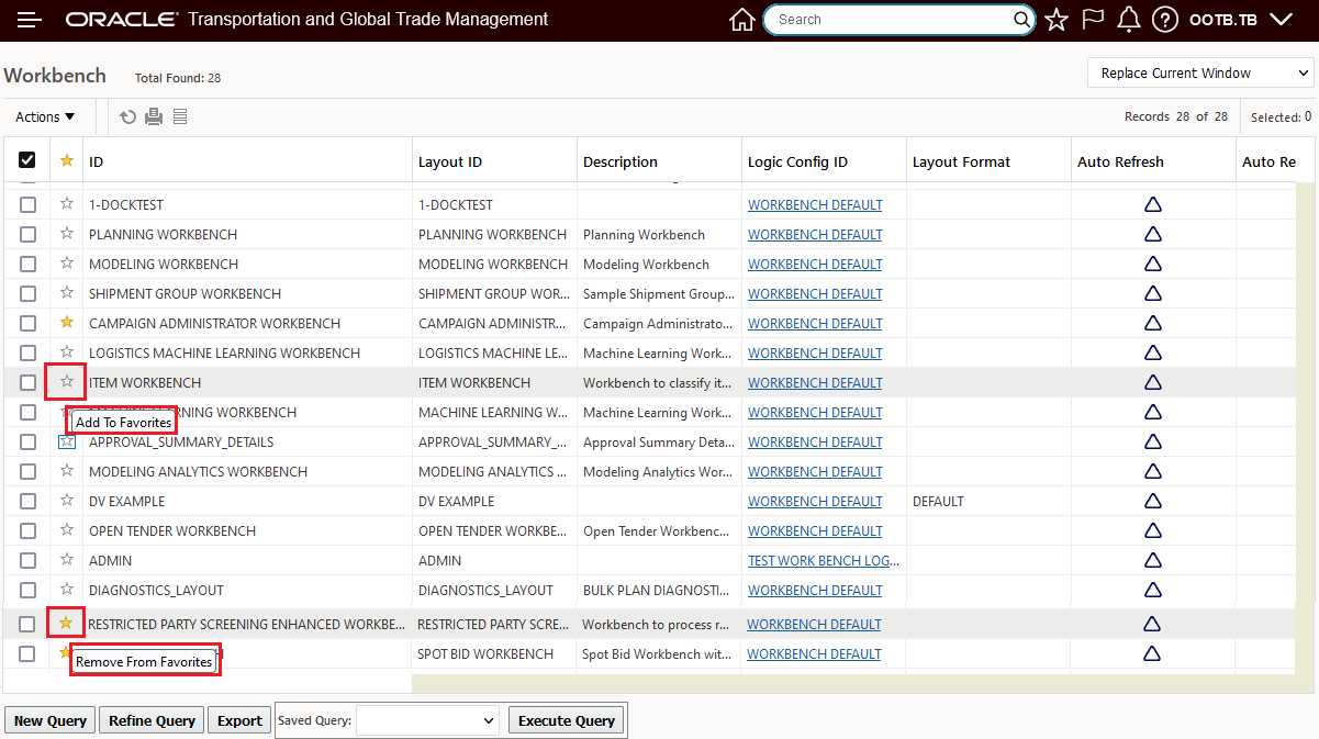 Oracle Fusion Cloud Transportation Management 23C What's New