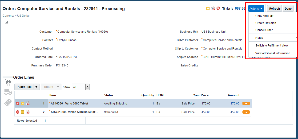 Oracle Supply Chain Management Cloud: Order to Cash Release 11 What's New