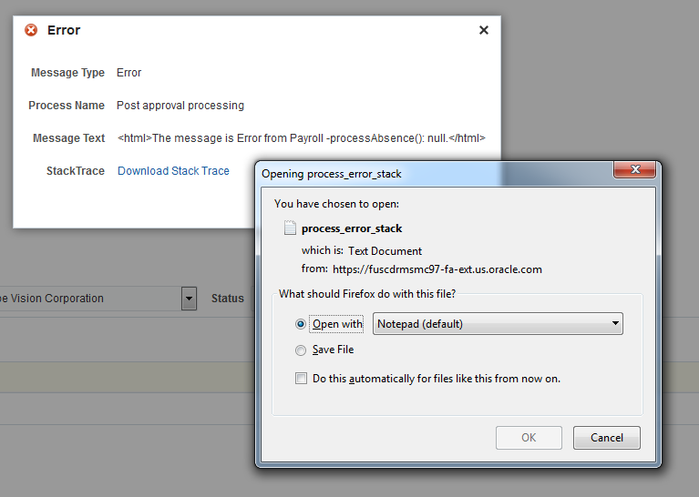 Oracle Workforce Management Cloud Release 12