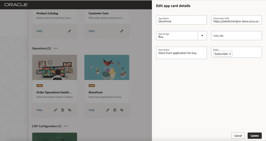 Oracle Digital Experience for Communications Launch Experience 23D What ...