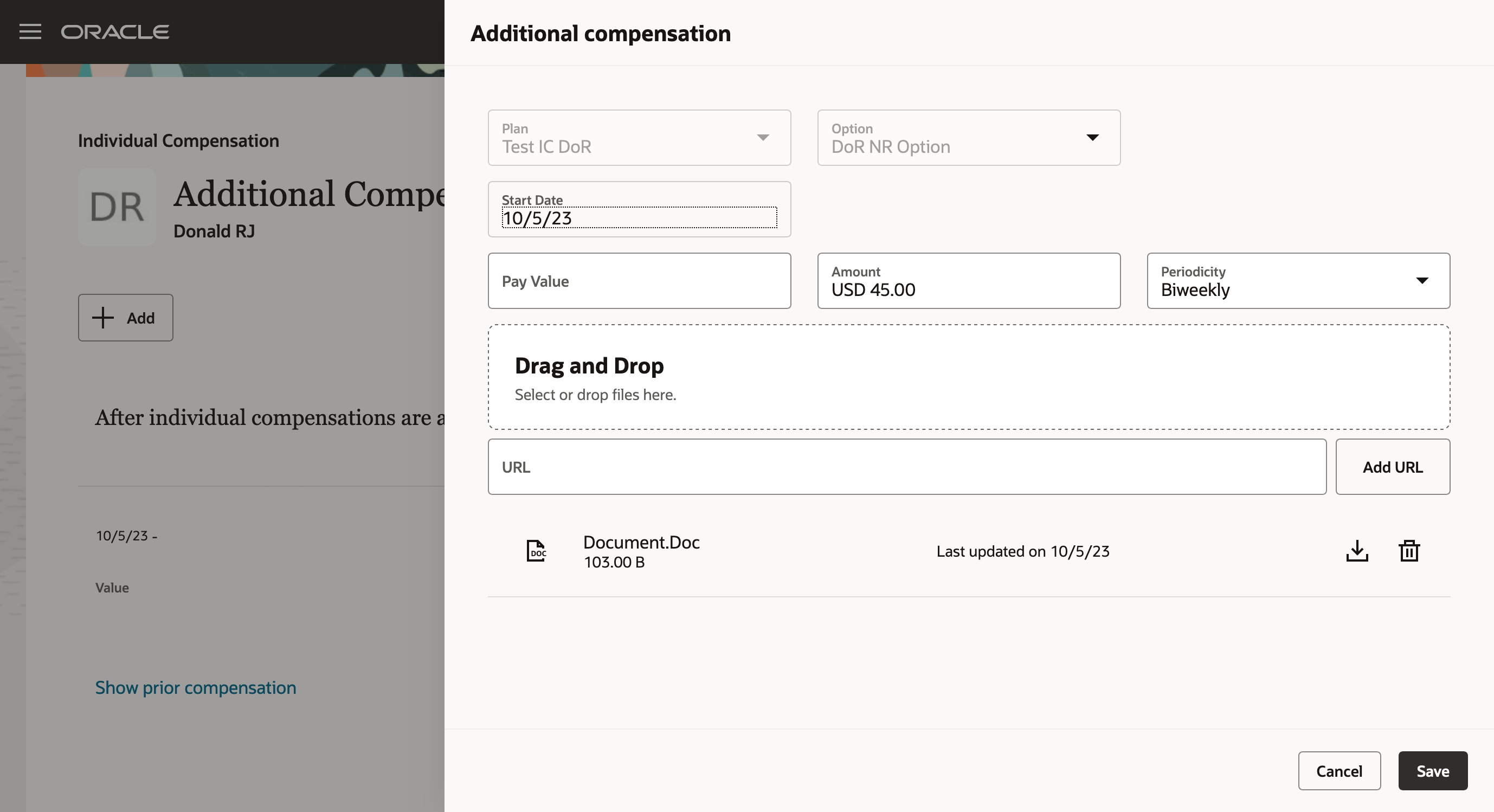 Oracle Fusion Cloud Compensation 24A What's New