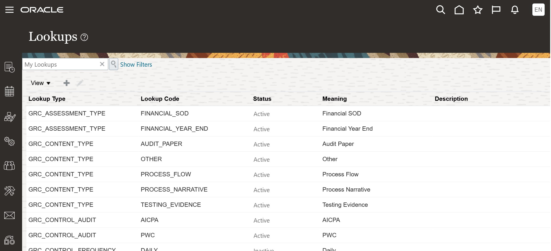 Oracle Fusion Cloud Financial Reporting Compliance 23A What's New