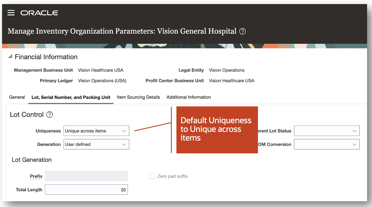 Oracle Fusion Cloud Inventory Management 24B What's New