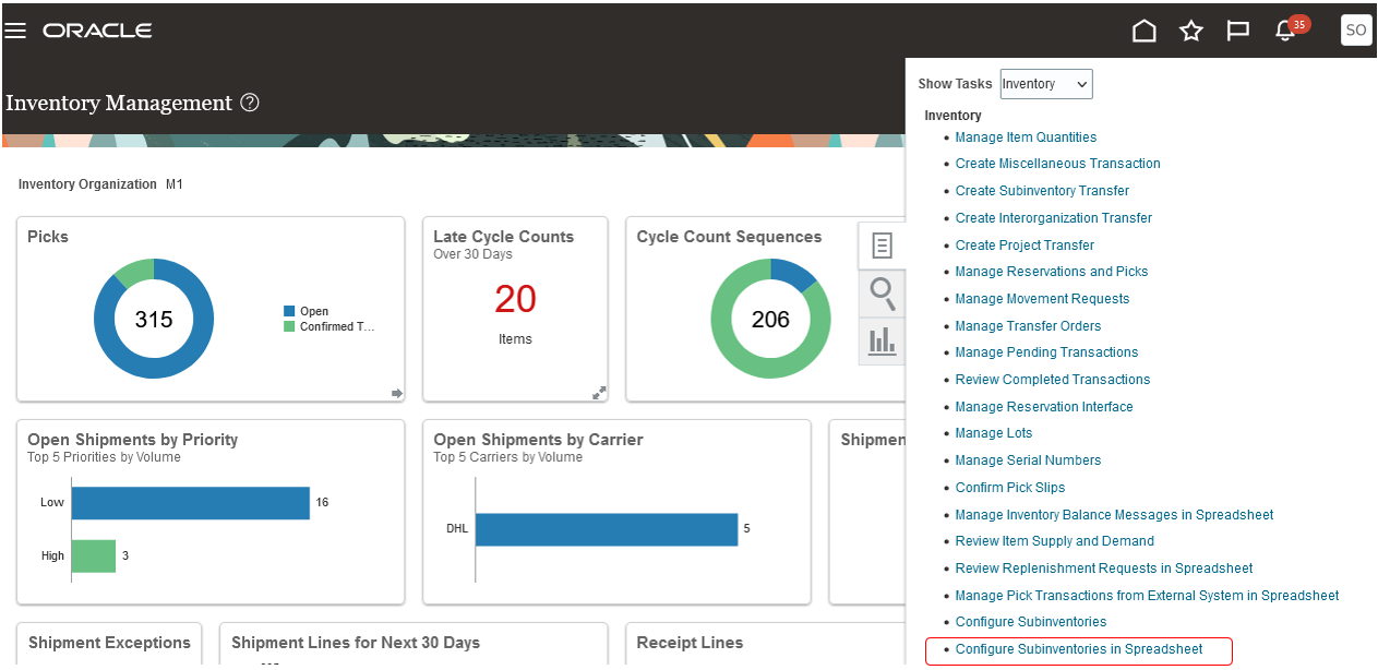 Oracle Fusion Cloud Inventory Management 24B What's New