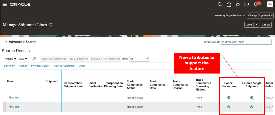Oracle Fusion Cloud Inventory Management 24B What's New