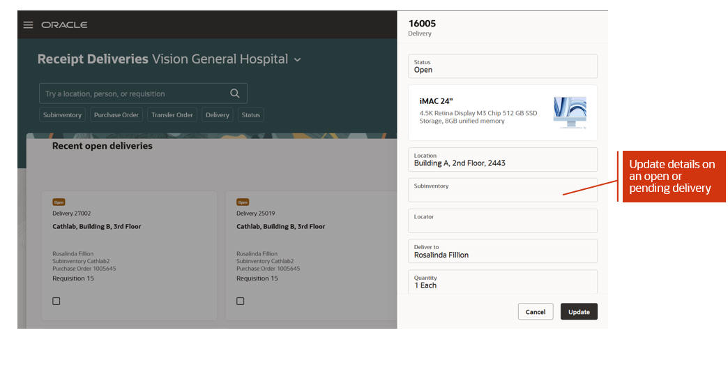 Oracle Fusion Cloud Inventory Management 24B What's New