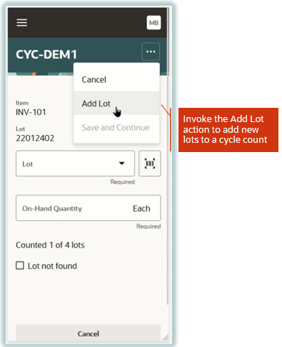 Oracle Fusion Cloud Inventory Management 24B What's New