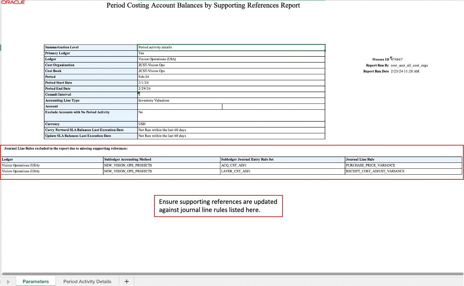 Oracle Fusion Cloud Inventory Management 24B What's New