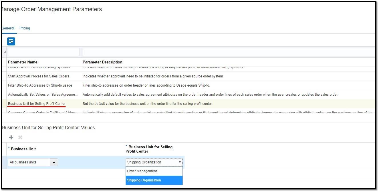 Oracle Order Management Cloud 19B What's New