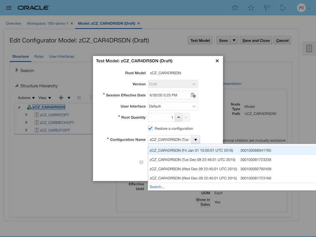 Oracle Order Management Cloud 19D What's New