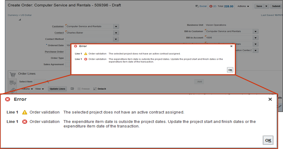 Oracle Order Management Cloud 20A What's New