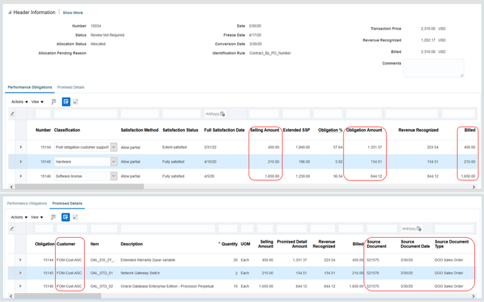Oracle Order Management Cloud 20C What's New