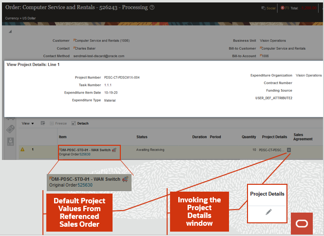Oracle Order Management Cloud 21A What's New