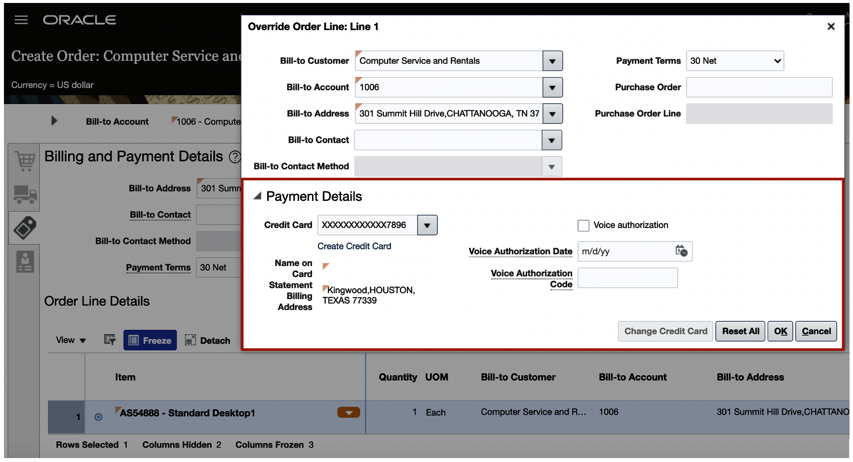 Oracle Order Management Cloud 21A What's New