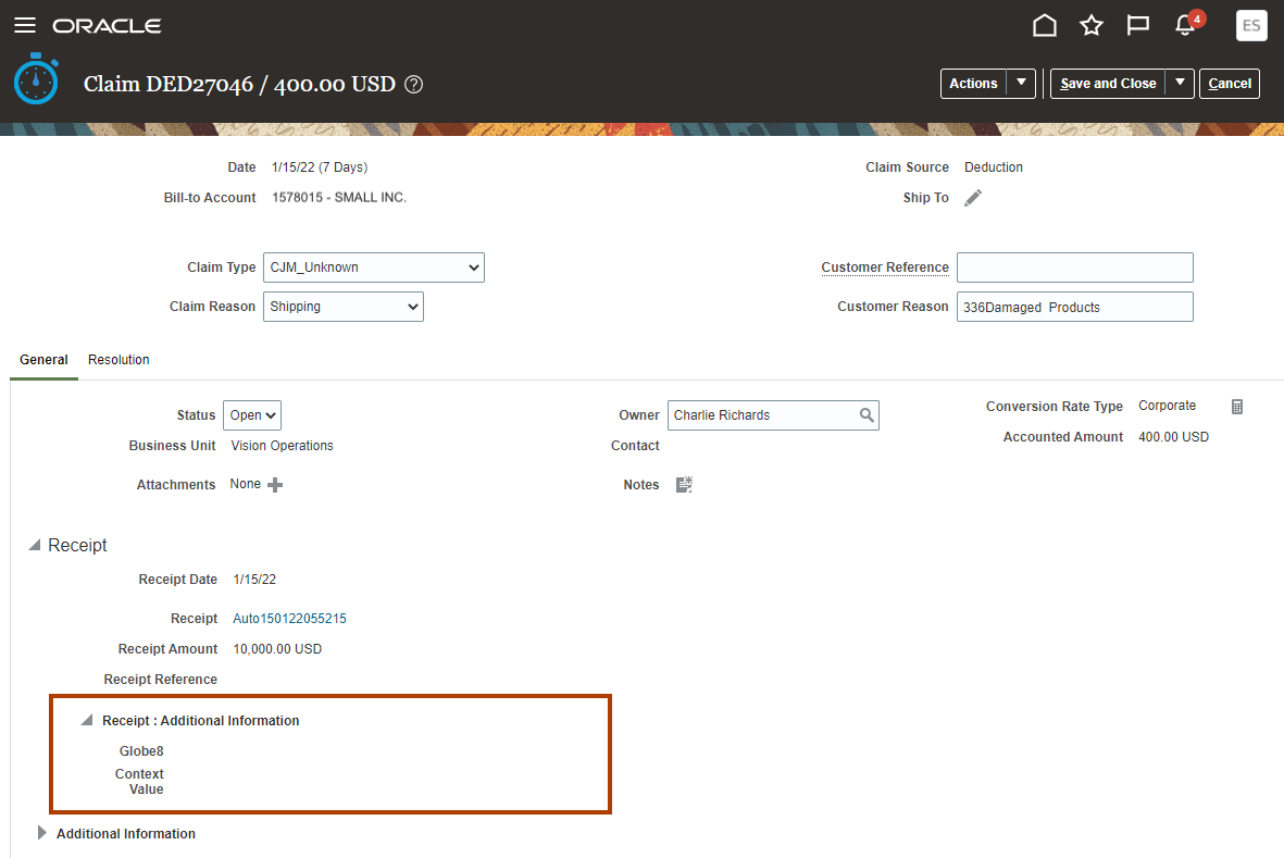 Oracle Fusion Cloud Order Management 22B What's New