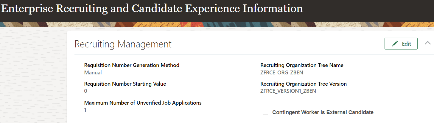 Oracle Fusion Cloud Recruiting 22C What's New