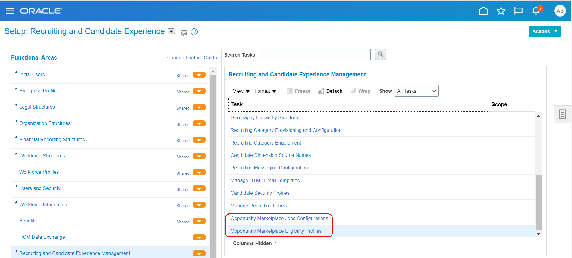 Oracle Fusion Cloud Recruiting 22C What's New
