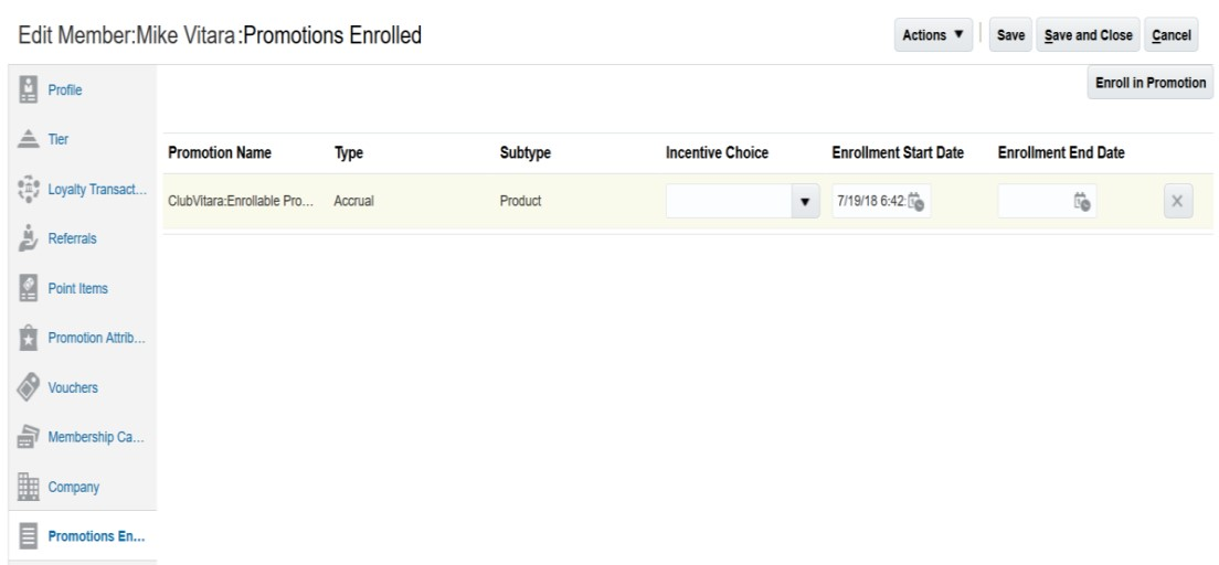 Oracle Loyalty Cloud R13 (updates 18A - 18C)