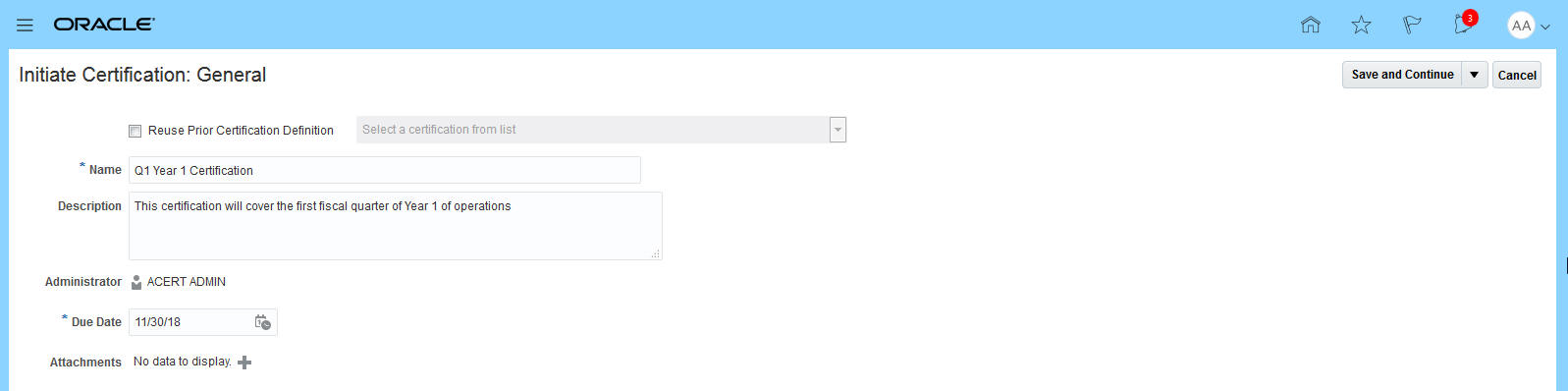 Oracle Risk Management Cloud R13 (updates 18A - 18C)