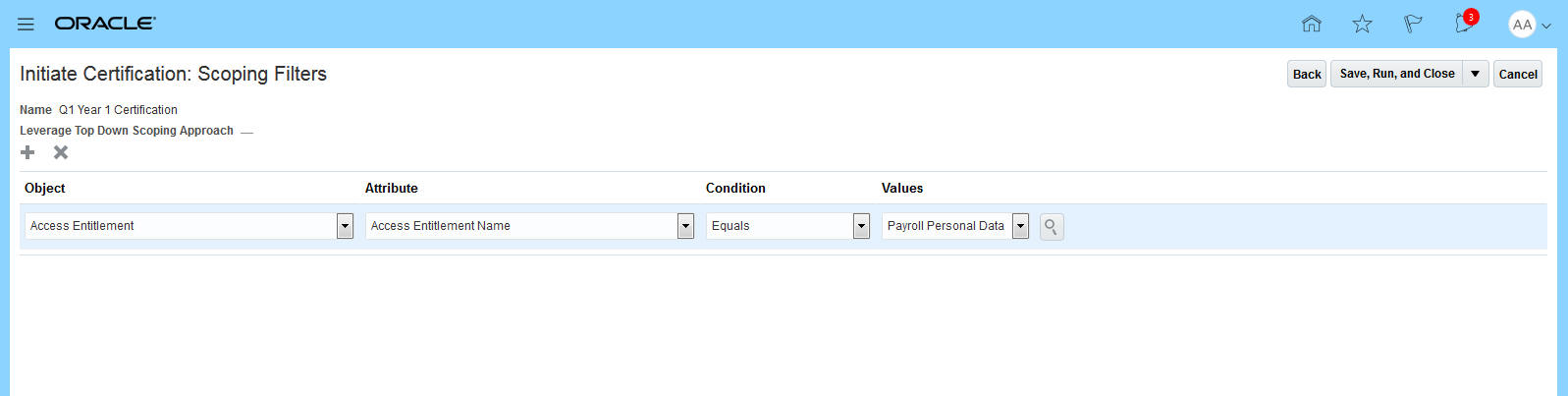 Oracle Risk Management Cloud R13 (updates 18A - 18C)