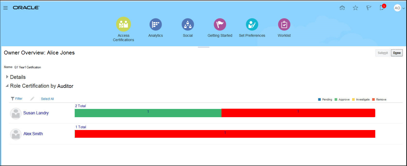 Oracle Risk Management Cloud R13 (updates 18A - 18C)