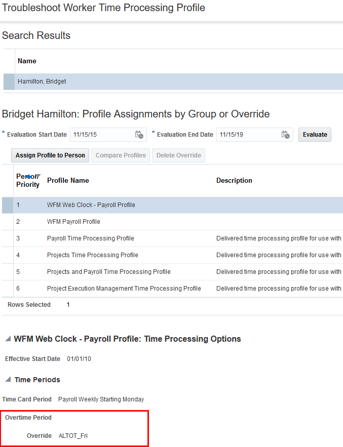 Oracle Workforce Management Cloud R13 (updates 17B - 17D)
