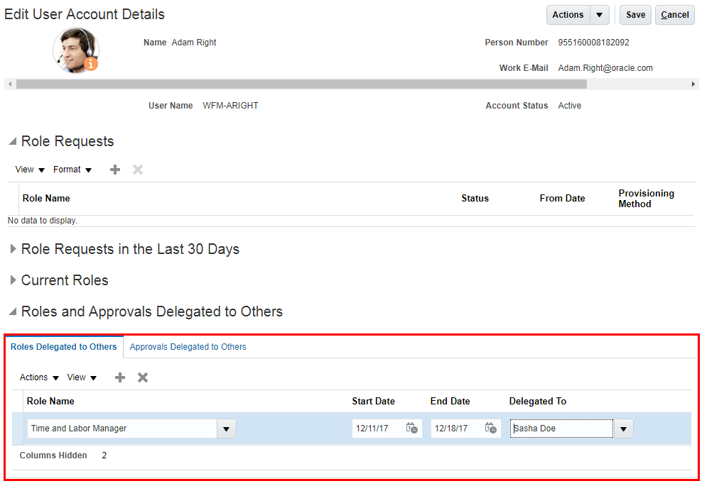 Oracle Workforce Management Cloud R13 (updates 18A - 18C)