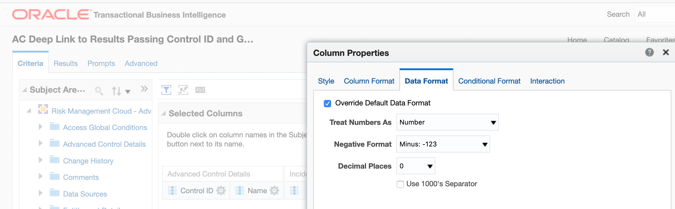 Oracle Risk Management Cloud 20B What's New