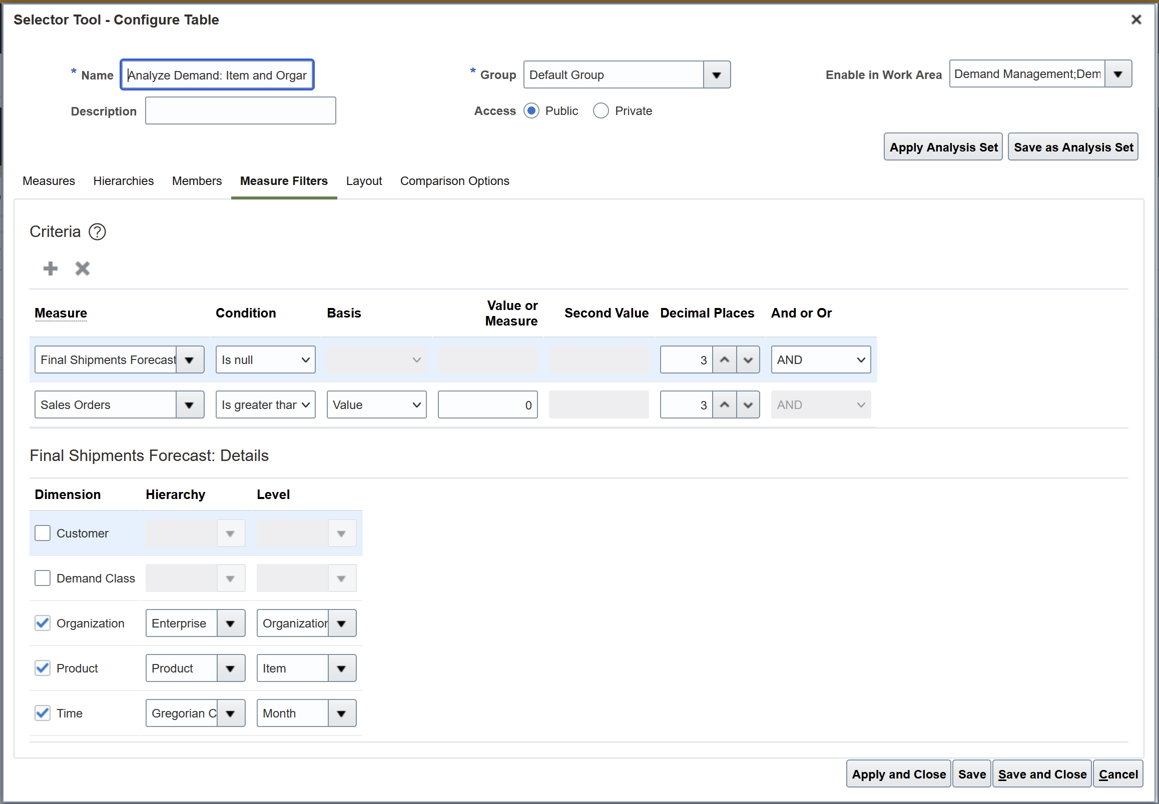 Oracle Fusion Cloud Sales and Operations Planning 23B What's New