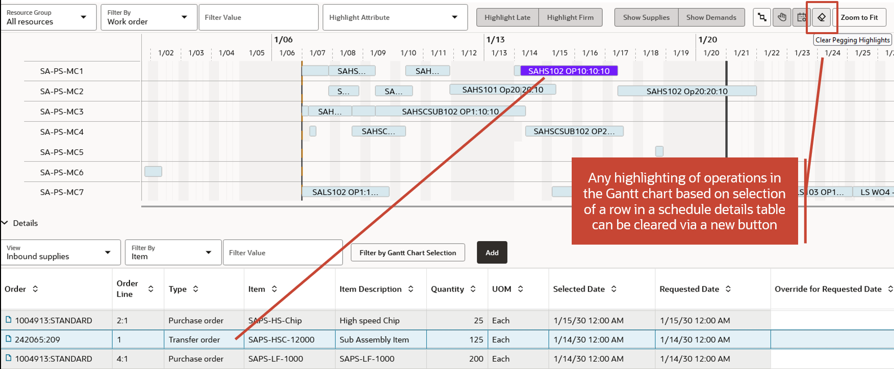 Oracle Fusion Cloud Supply Planning 24B What's New