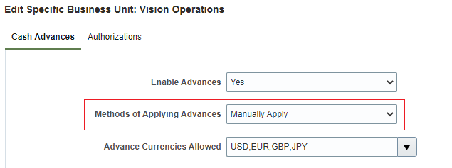 Oracle Fusion Cloud Self Service Financials 22B What's New