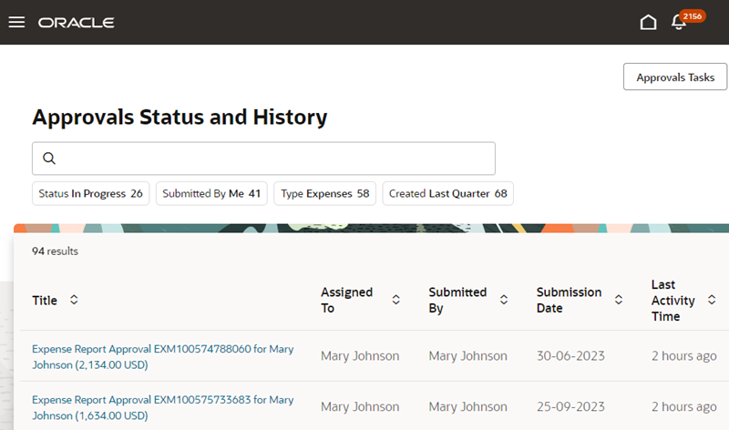 Oracle Fusion Cloud Self Service Financials 24A What's New