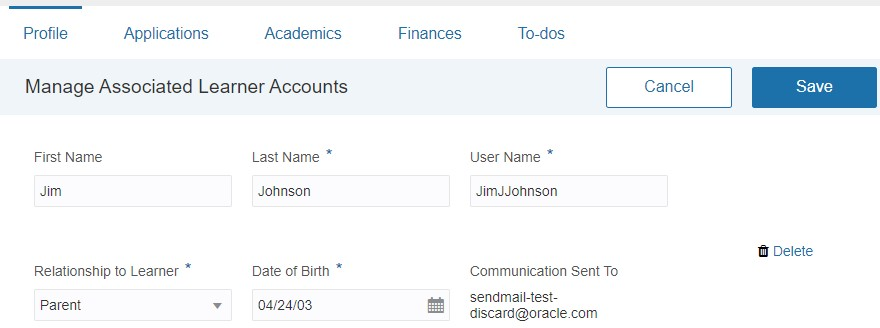 Oracle Student Management Cloud 20A What's New