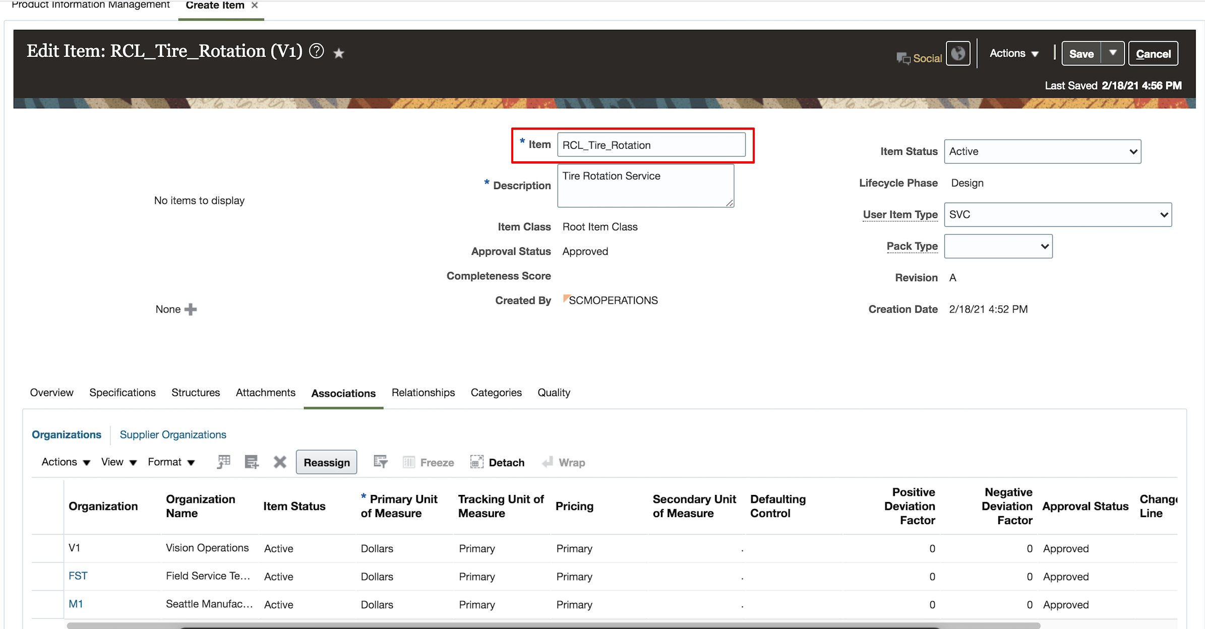 Oracle Service Logistics Cloud 21B What's New