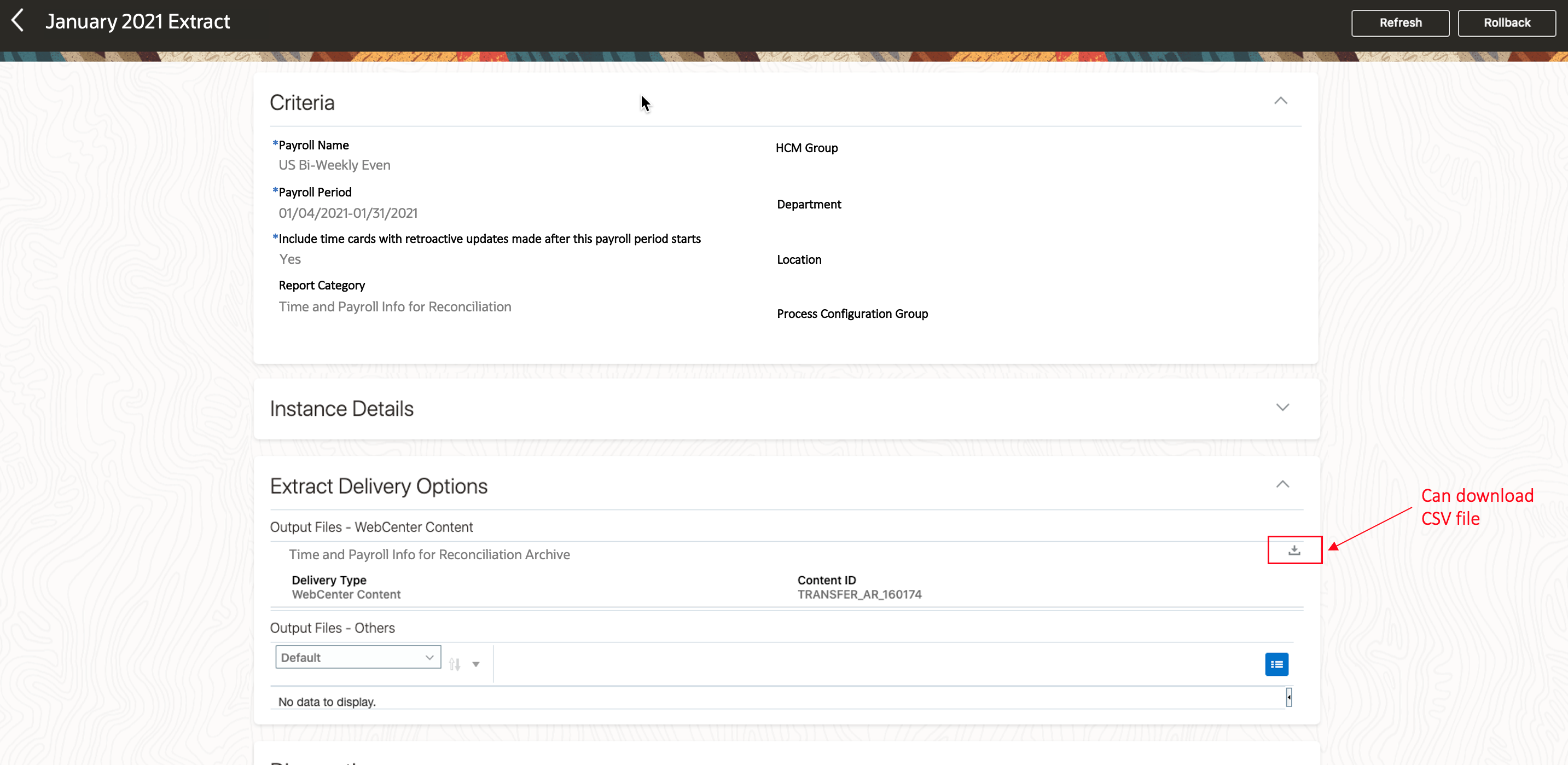 Oracle Time and Labor Cloud 21D What's New