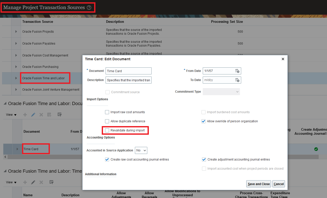 Oracle Fusion Cloud Time and Labor 22B What's New