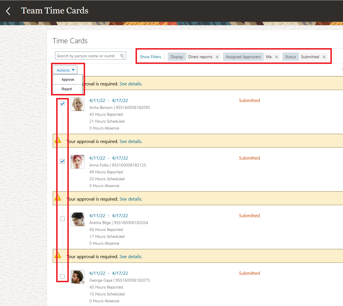 Oracle Fusion Cloud Time and Labor 22B What's New
