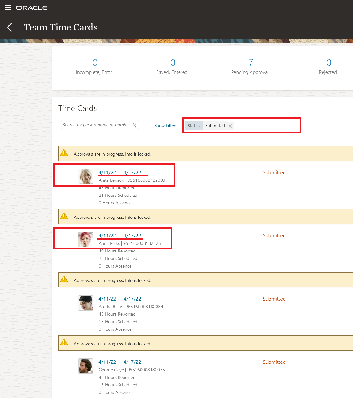 Oracle Fusion Cloud Time and Labor 22B What's New