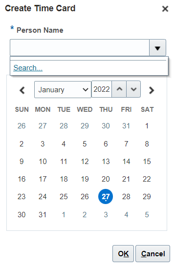 Oracle Fusion Cloud Time and Labor 22B What's New