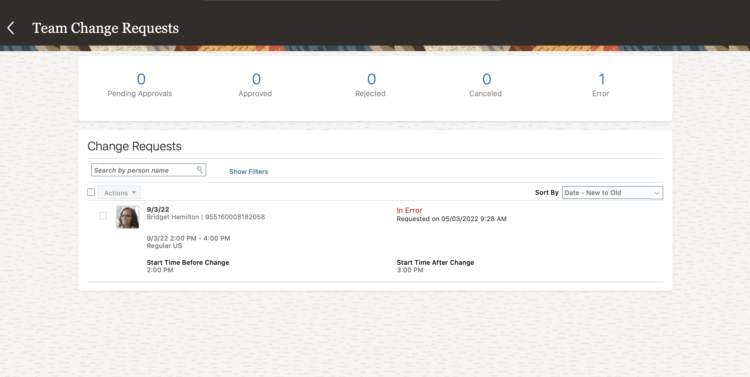 Oracle Fusion Cloud Time and Labor 22C What's New