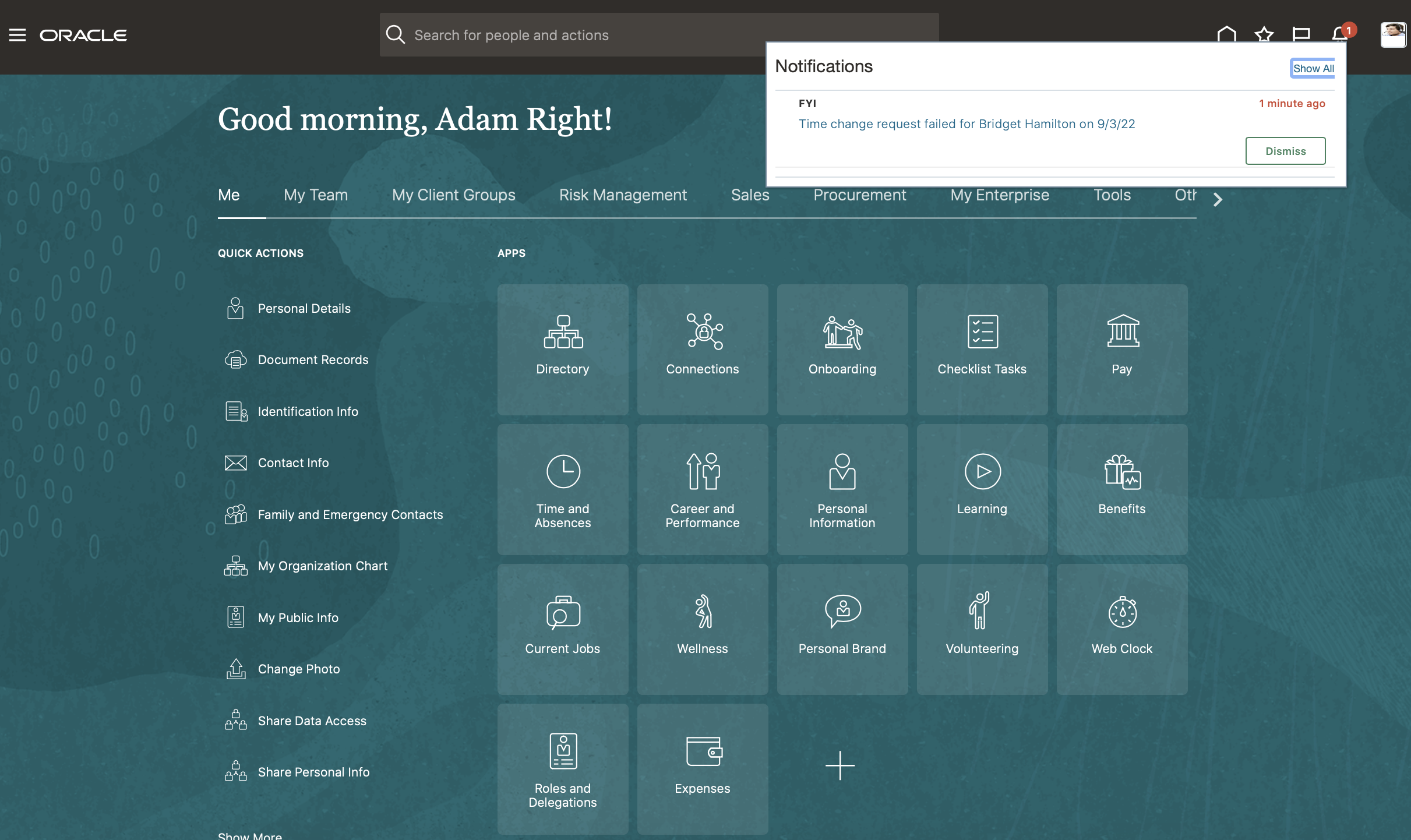 Oracle Fusion Cloud Time and Labor 22C What's New