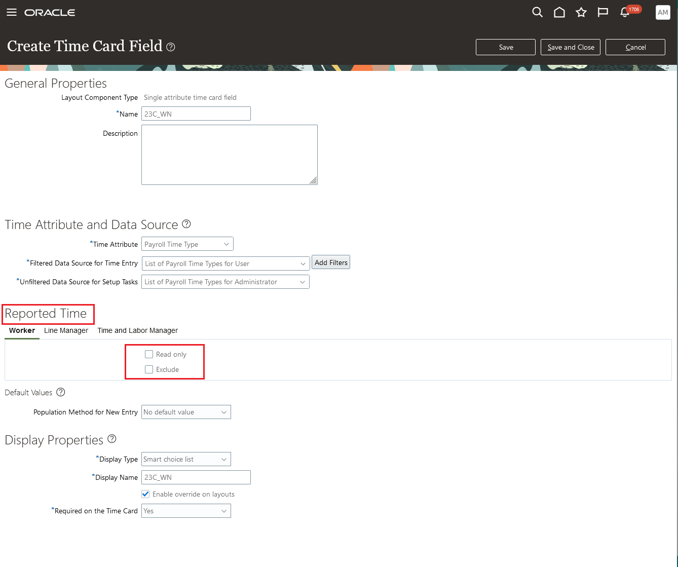 Oracle Fusion Cloud Time and Labor 23C What's New