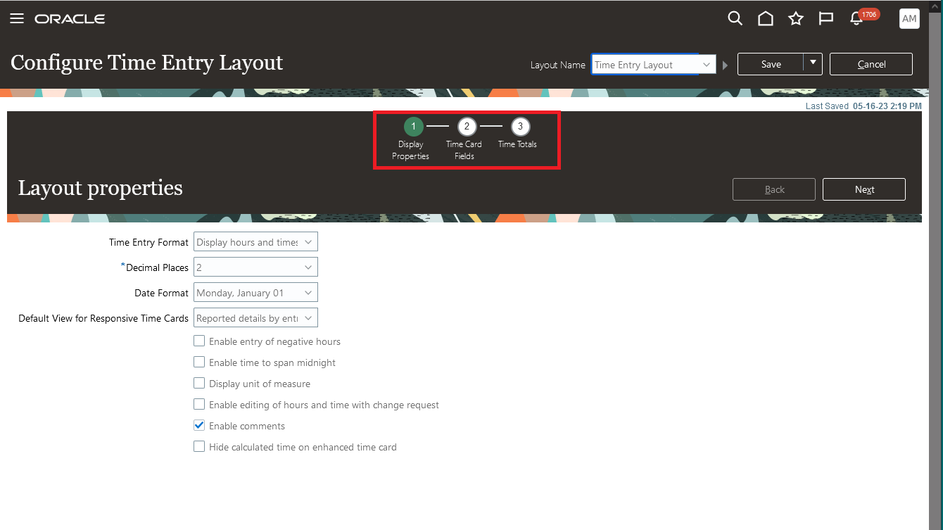 Oracle Fusion Cloud Time and Labor 23C What's New