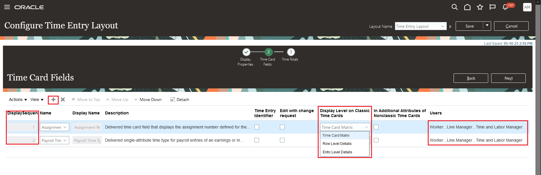 Oracle Fusion Cloud Time and Labor 23C What's New